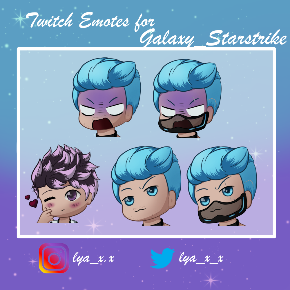 Emotes für Galaxy – Lya.Art