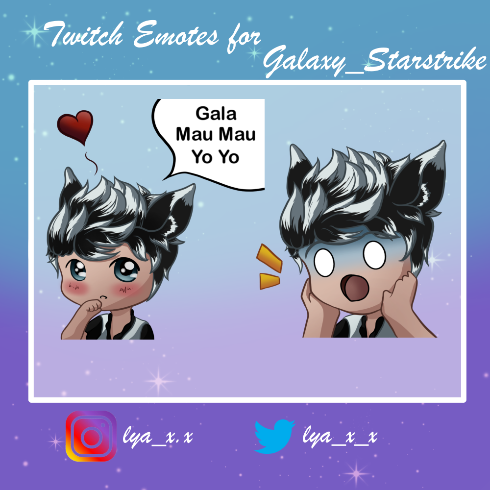 Neue Emotes für Galaxy – Lya.Art