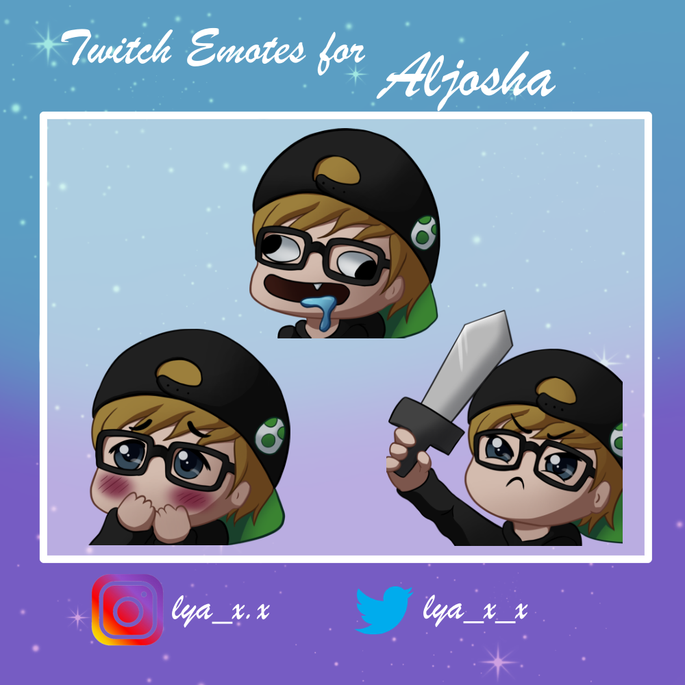 Emotes für Aljosha – Lya.Art